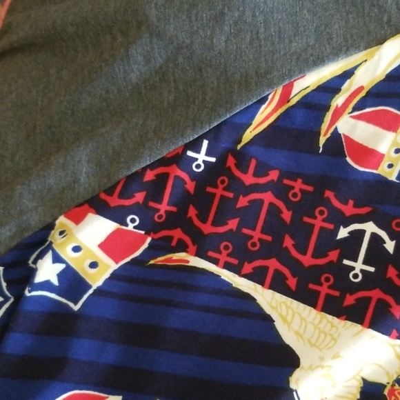 LuLaRoe | Tops | Patriotic Randy Baseball Tshirt | Poshmark